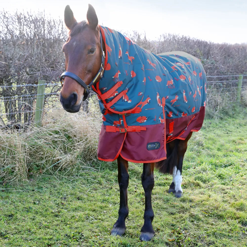 Frivolous Fox 200 Combi Turnout Rug – The Old Hunting Habit